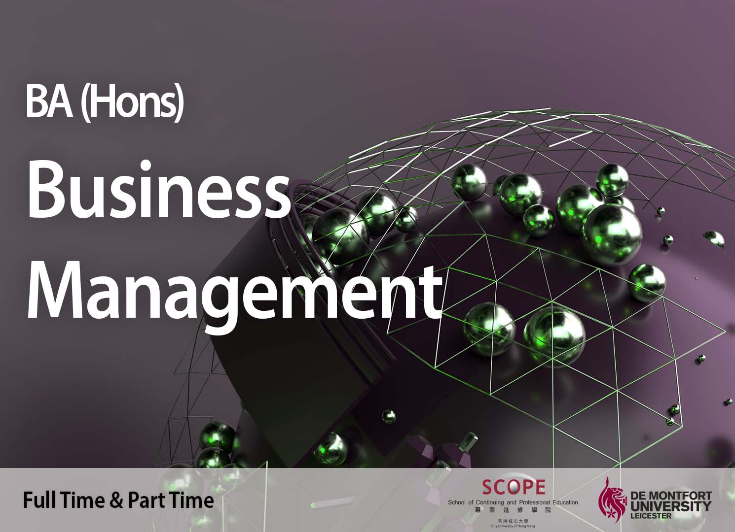 BA (Hons) Business Management, De Montfort University | CityUHK SCOPE BA (Hons) Business Management, De Montfort University | CityUHK SCOPE